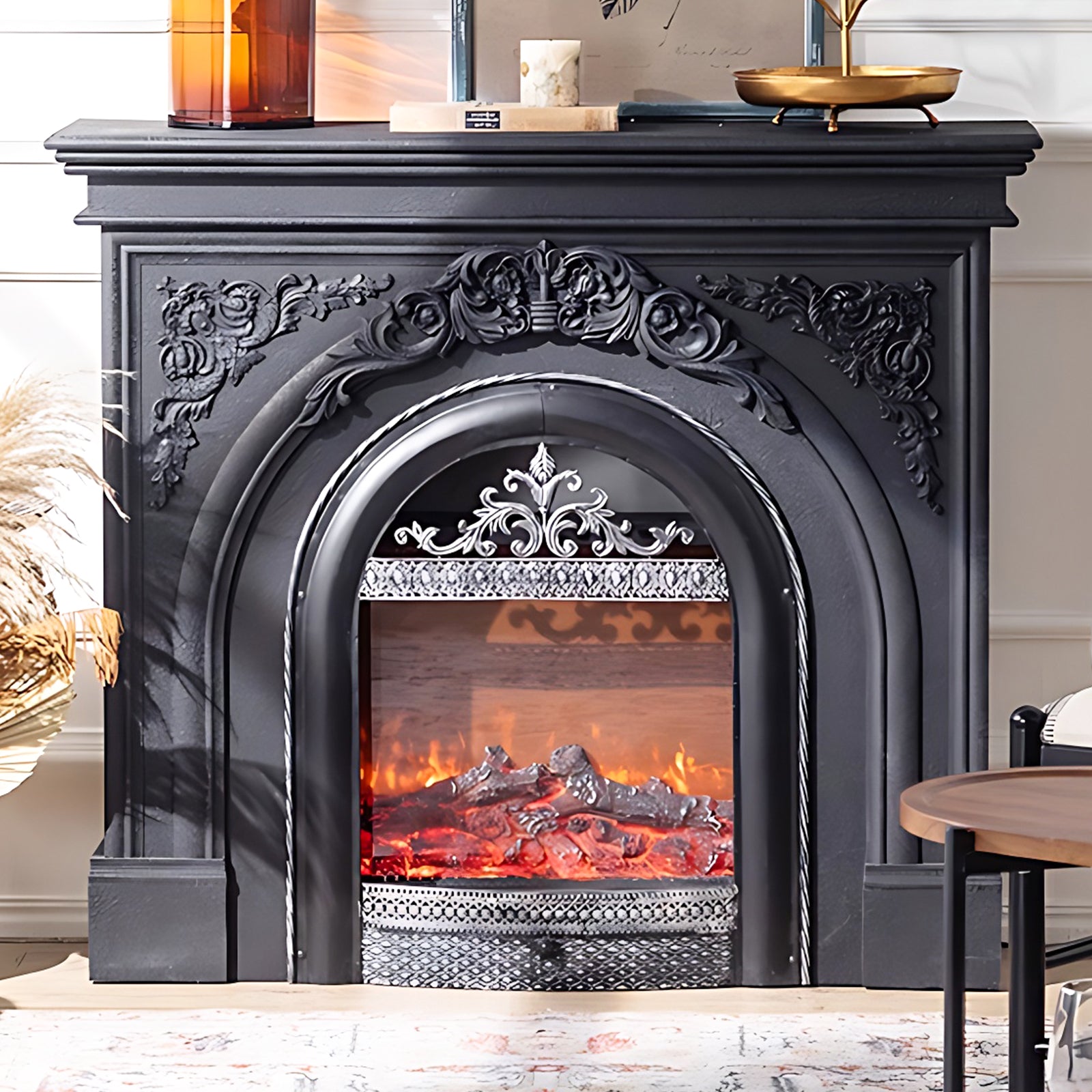 Aihm-Lon Modern Decorative Electric Fireplace with Mantel 45.66" – Aihm ...