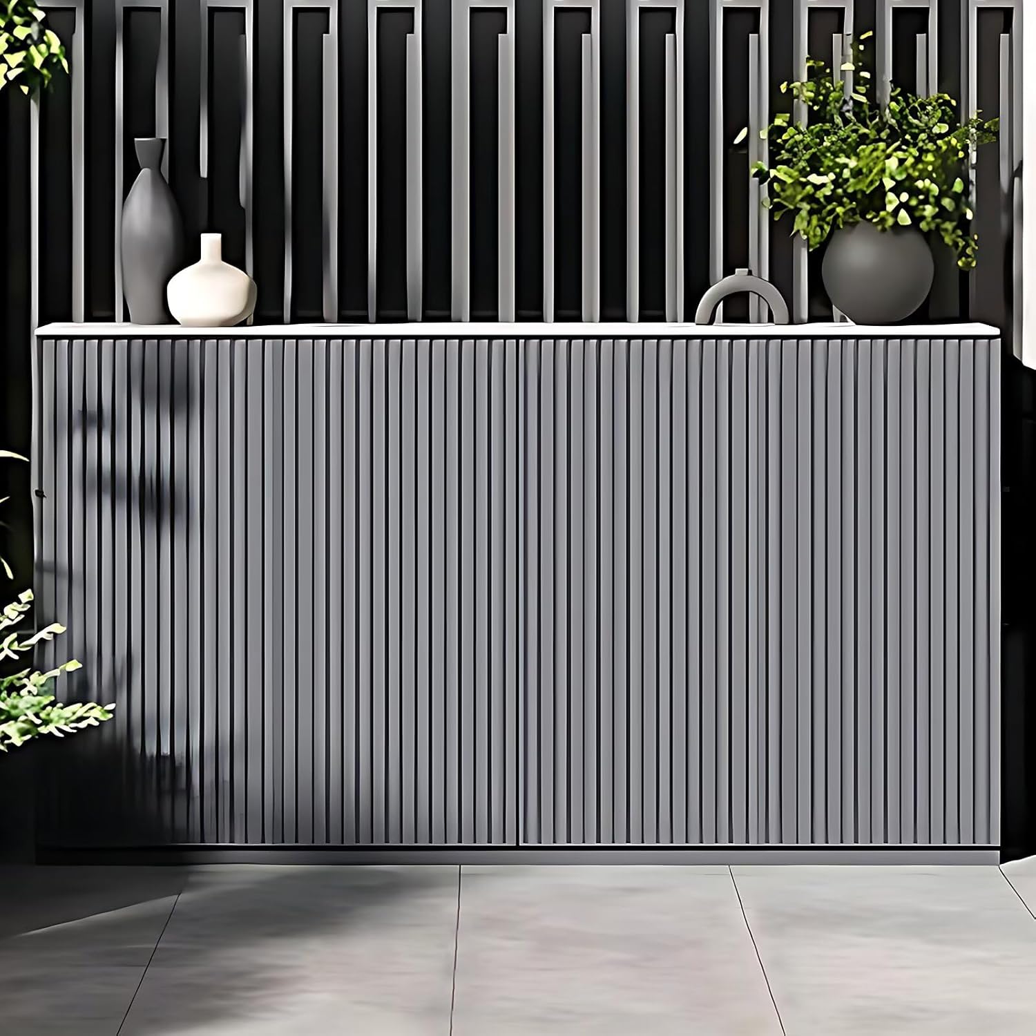 Aihm-Lon Modern Outdoor Kitchen Storage Cabinet 62.99"-70.86" – Aihm ...